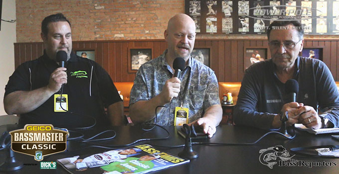 The Bass Reporters from the 2017 Bassmaster Classic - Media Day