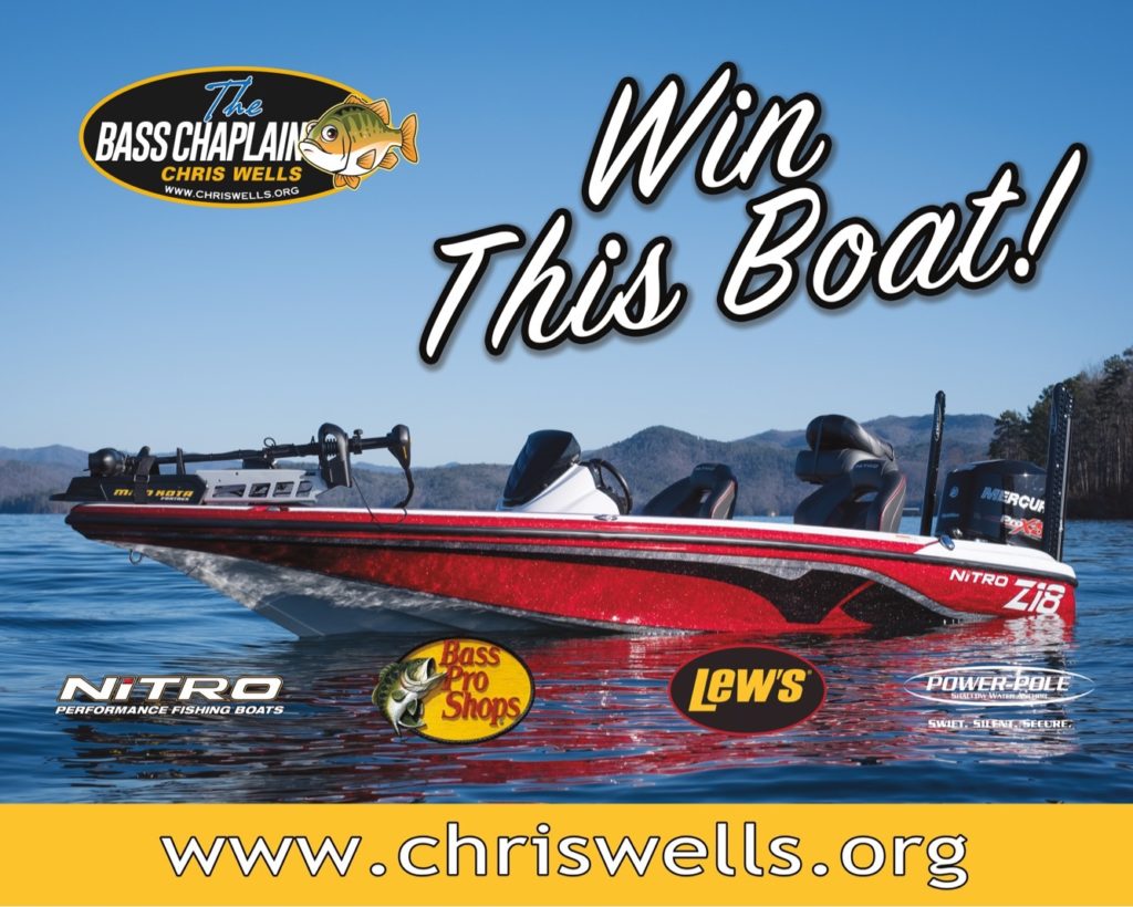 Win a Boat - Support The Bass Chaplain Chris Wells and Well Spoken ...
