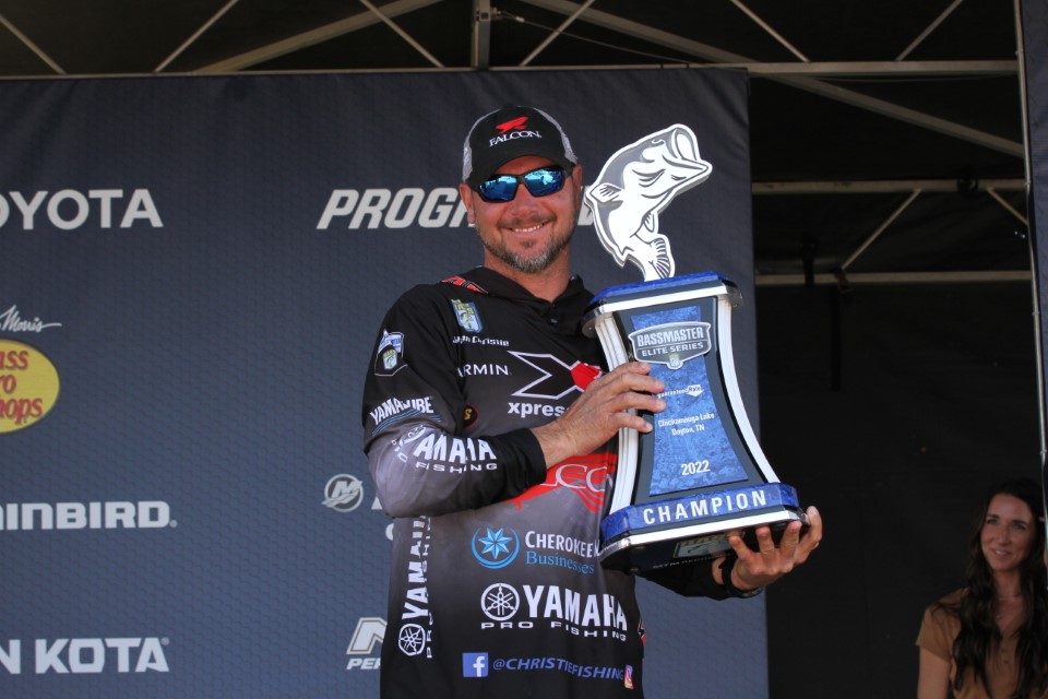 Jason Christie Wins 2022 Elite Series Lake Chickamauga