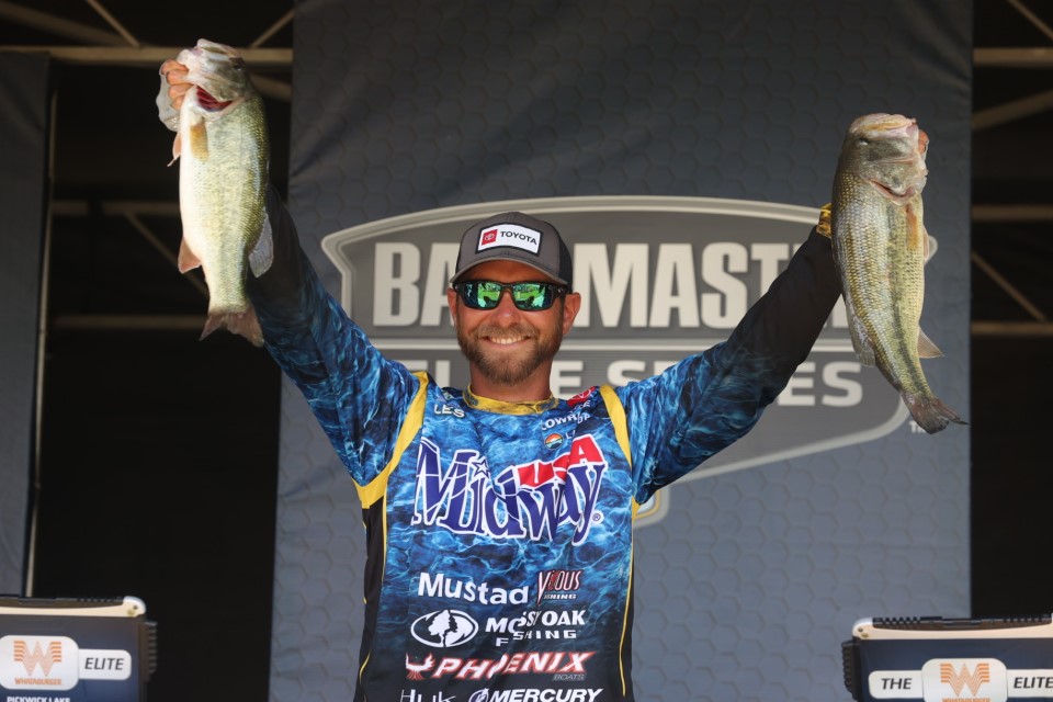 Brandon Lester Leads Day Two of 2022 Whataburger Bassmaster Elite ...