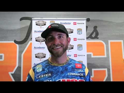 Brandon Lester 2023 Bassmaster Classic Day Two Weigh In